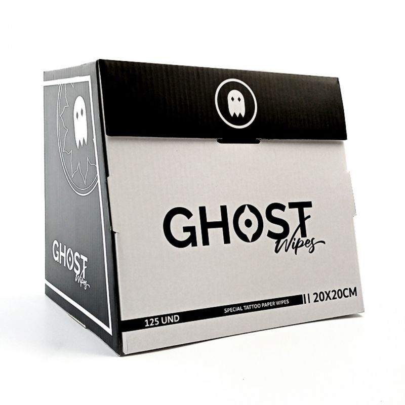 Comprar GHOST Tattoo wipes - Material sanitario, cuidados del tattoo ...